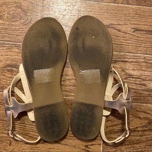 Mix It | Shoes | Mix It Gold Metallic Sandal | Poshmark